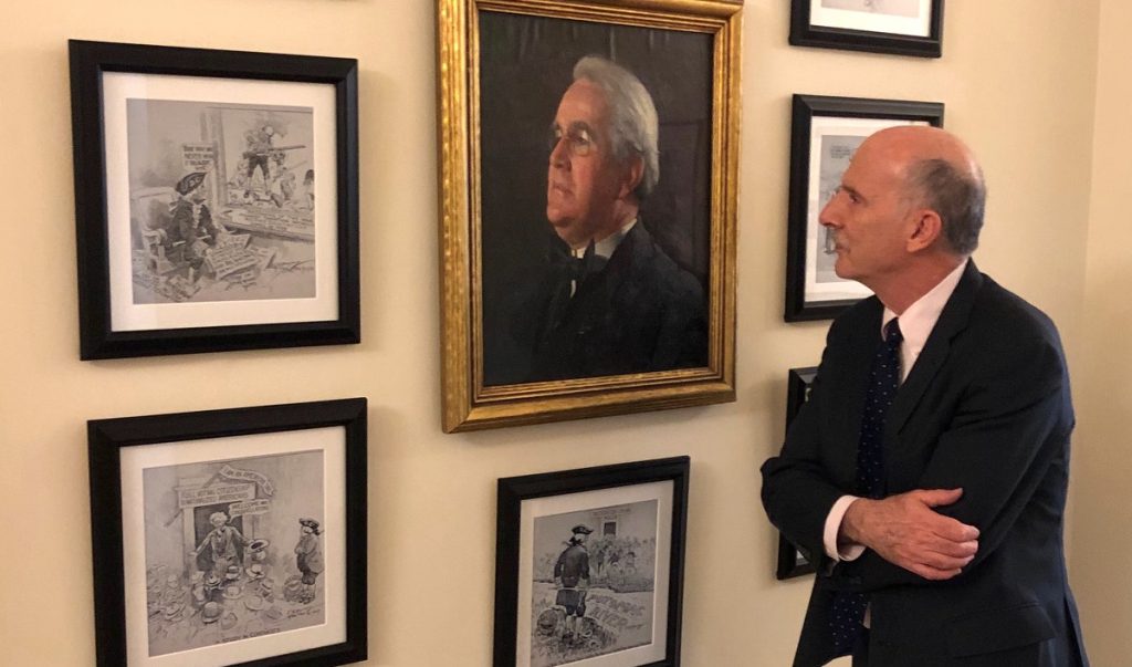 Wilson Building display of political cartoonist’s work shows long ...