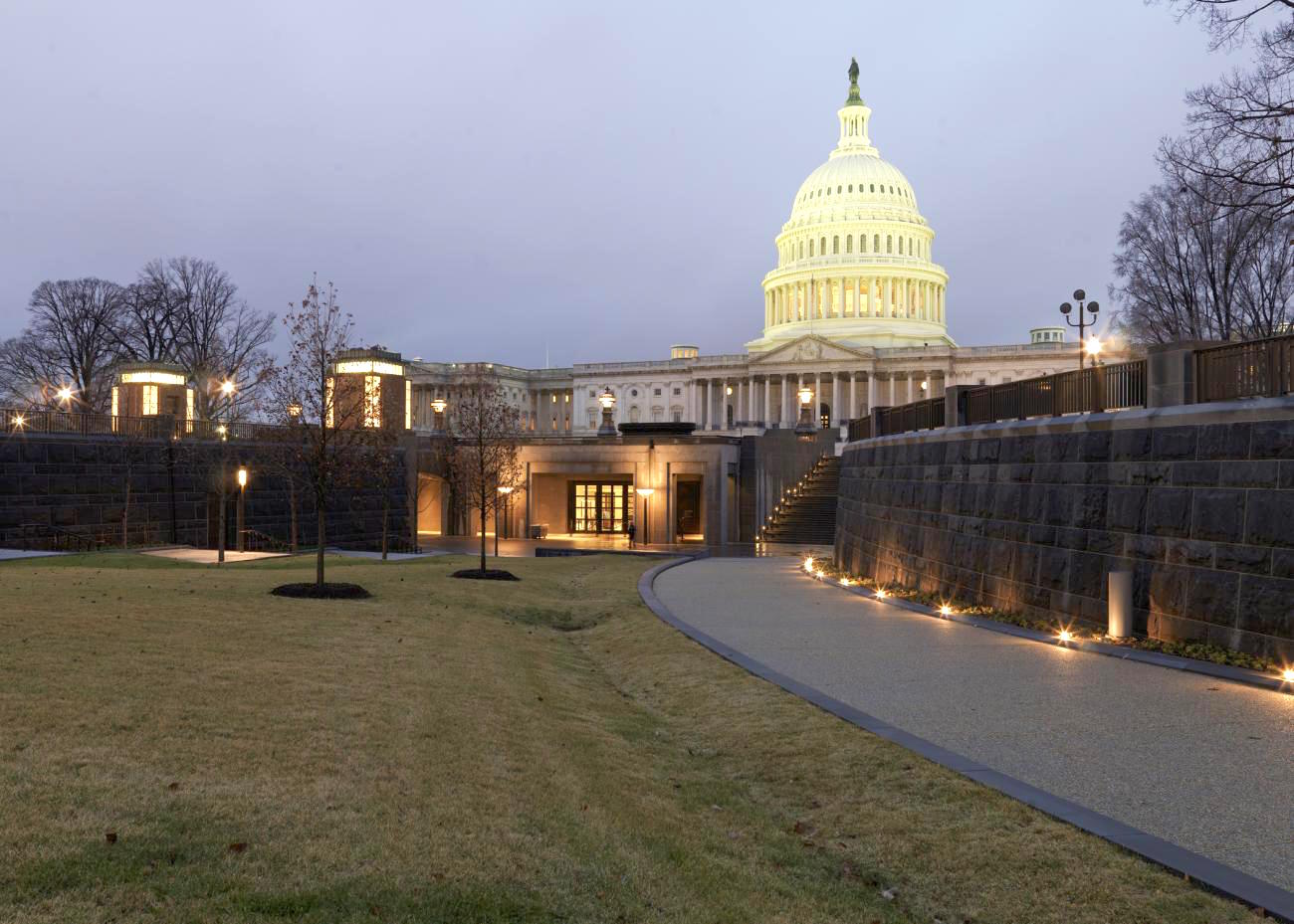 Capitol Visitor Center Exterior image courtesy of Architect of the ...
