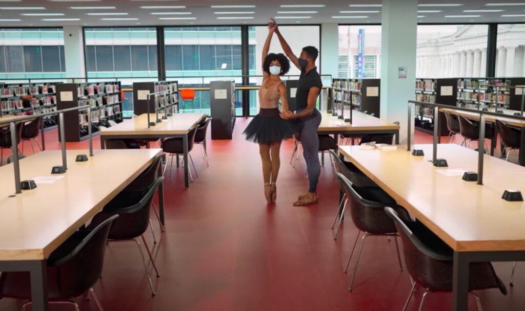 Ballet dancers showcase recently renovated Martin Luther King Jr ...